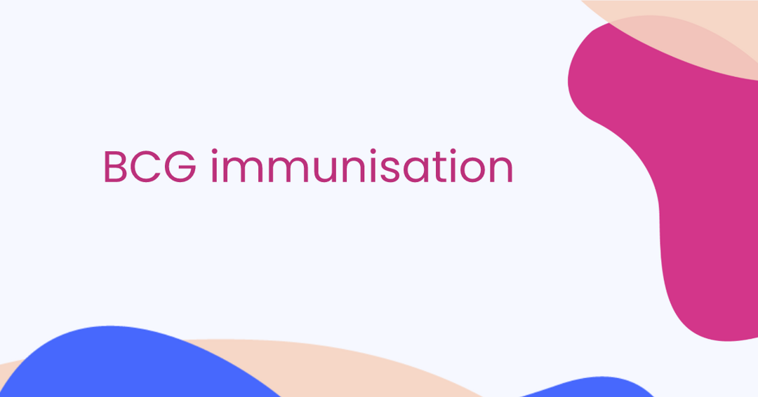 Immunisation | UK Vaccination Schedule